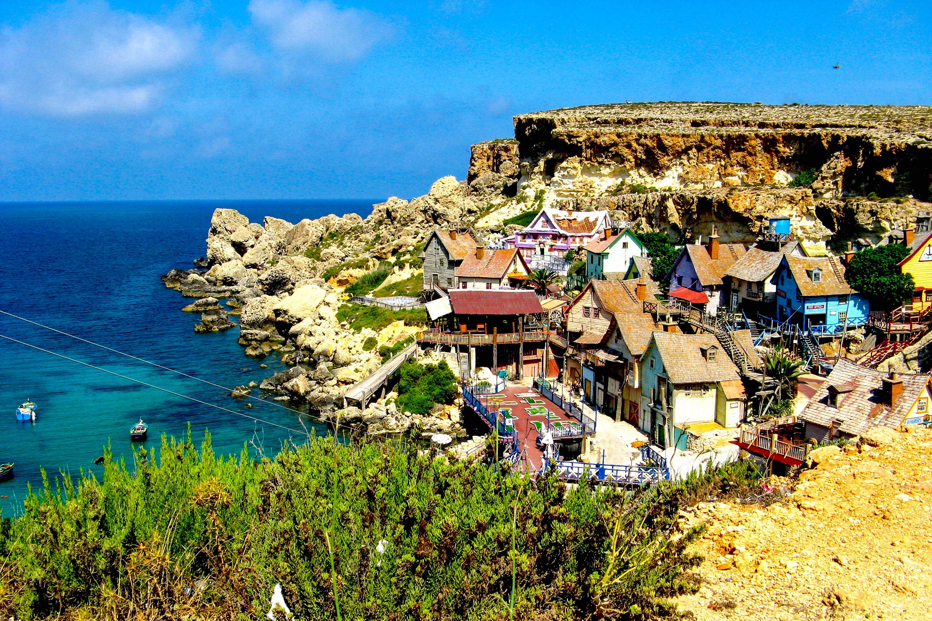 Das Popeye Village auf Malta | Urlaubsguru.de
