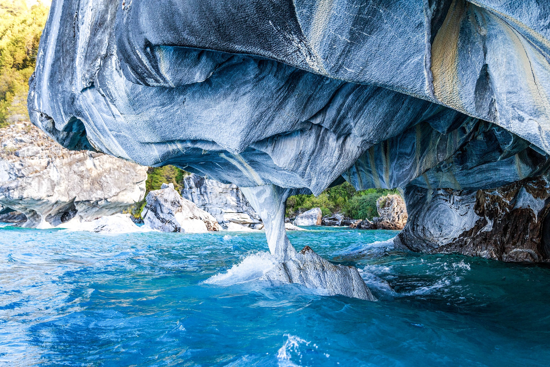 Marble Caves Chile Water
