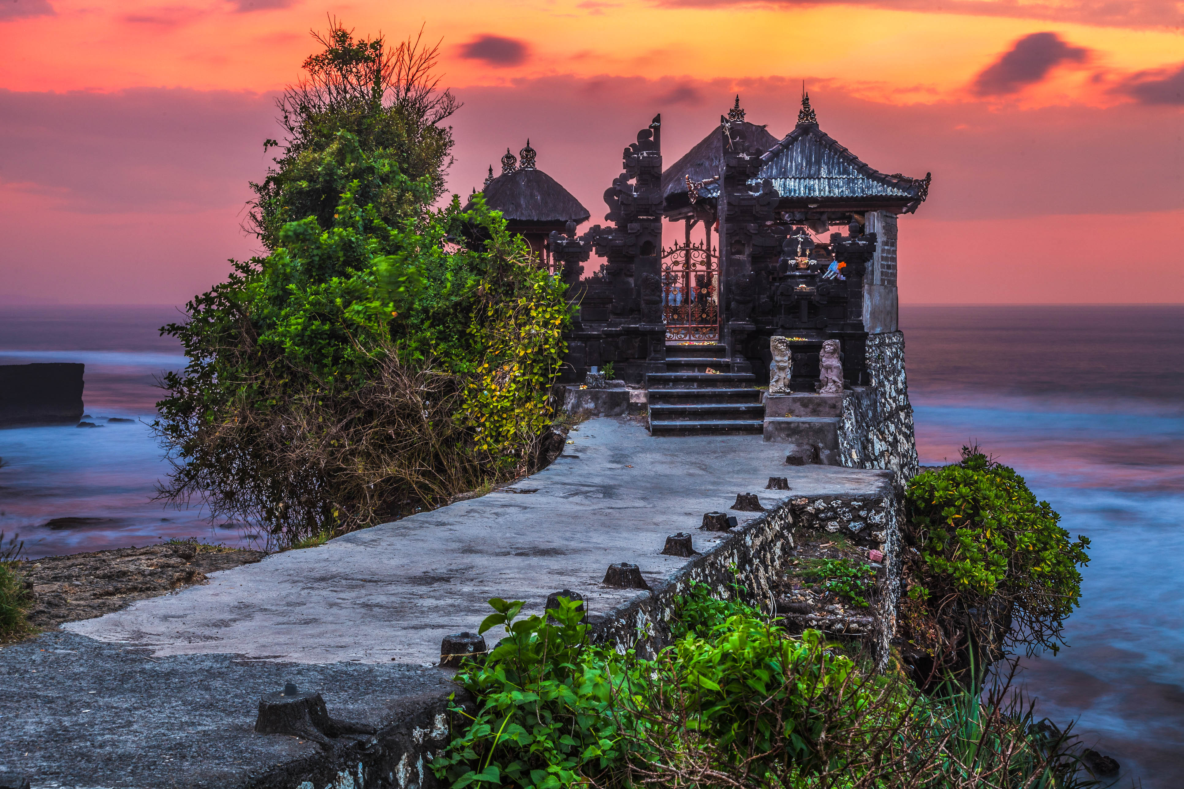 Pura Tanah Lot - der geheimnisvolle Tempel auf Bali